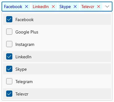 Ui Customization In Winui Combobox Control Syncfusion