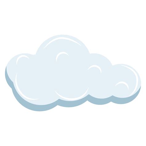 Cute Cloud Shape Illustration 22217128 Vector Art At Vecteezy