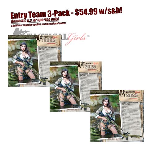 2025 Tactical Girls Calendar Tactical Girls