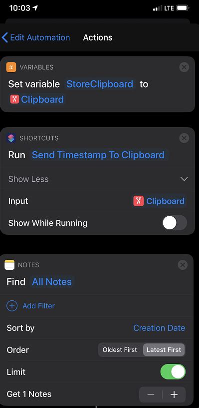 IPhone IOS Shortcut Automation To Insert Date Time Stamp Into Notes Domain Web Center