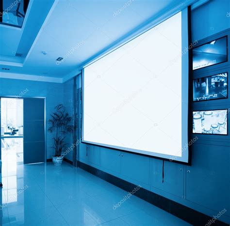 Projection Screen In Meeting Room Stock Photo Chungking 12771350