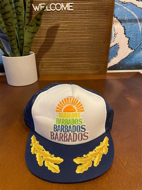 Vintage Captains Hat Retro Gem