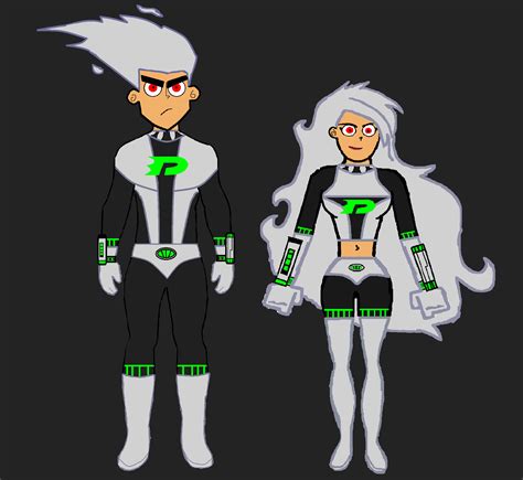 Danny And Dani Phantom Phantom Flamefire Powers By Looneyaces On