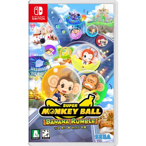 Nintendo Switch 슈퍼 몽키 볼 바나나 럼블 [한국어판] H2mall