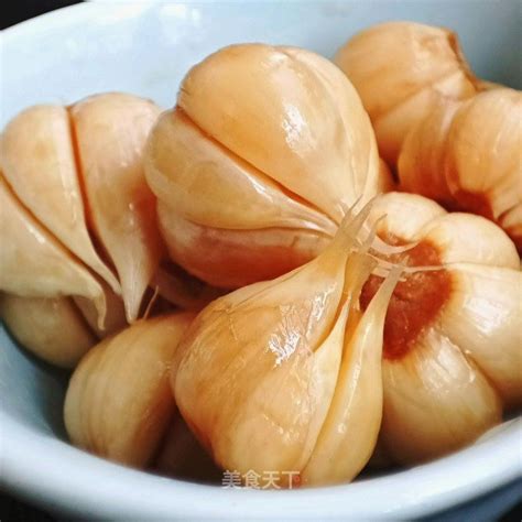 腌糖醋蒜的做法腌糖醋蒜怎么做不做妖精好多年的菜谱美食天下