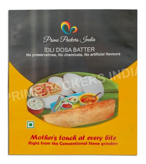 Idliy Dosa Better Packaging Pouch Zip Lock Bags Printed Pouch At Rs 230