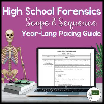 High Babe Forensics Scope And Sequence Curriculum Map Pacing Guide