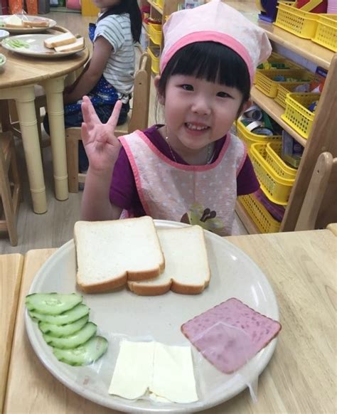 어린이집 요리활동 샌드위치만들기 네이버 블로그