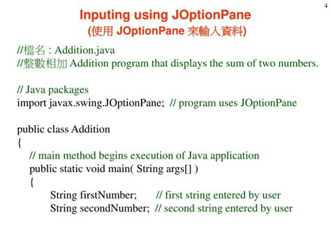Ppt Introduction To Java Programming Lecture 4 Using Joptionpane