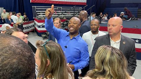 Tim Scott Takes Swipe At Trump In Official Presidential Campaign Launch