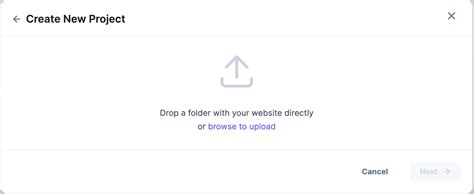 Create A Project Using File Upload Contentstack