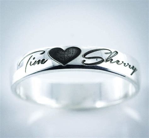 Create The Perfect Signature Look With Custom Name Rings Silveradda