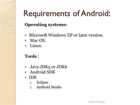 Android Introduction Powerpoint Slides Learnpick India