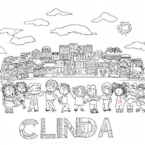 Cidadania Em Cores Desenhos Para Imprimir E Colorir