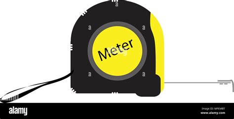 Vector Measure Tape Tool Color Vector Illustration Stock Vector Image