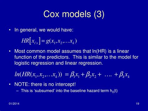 Ppt Epi 5344 Survival Analysis In Epidemiology Cox Regression Introduction March 18 2014
