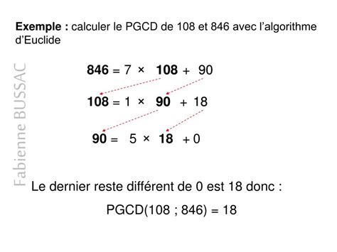 Ppt Leçon 1 Arithmetique Nombres Premiers Pgcd Powerpoint