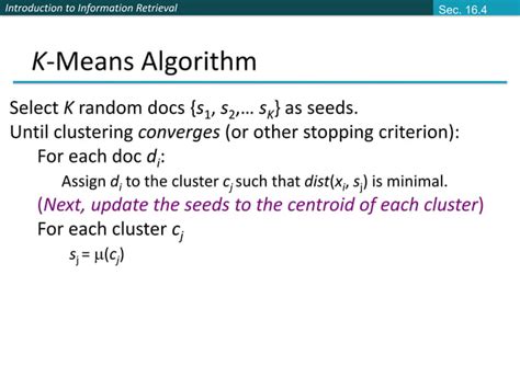 Lecture Clustering Ppt