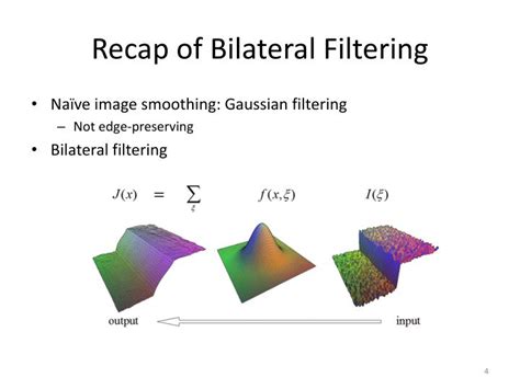 Ppt Recursive Bilateral Filtering Powerpoint Presentation Id2752584