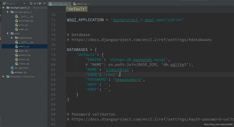 Ubuntu中部署Django项目的配置与链接MySQL 陈林实验室 博客园