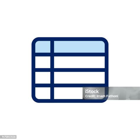 재무 및 회계를 위한 데이터 테이블의 벡터 아이콘 개념 회계 세무 예산 책정에 사용할 수 있습니다 웹 웹 사이트 포스터 모바일