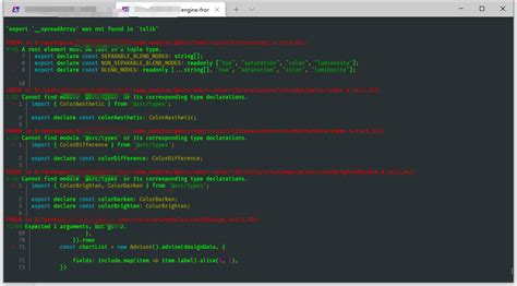 antv chart advisor引入报错 Issue antvis AVA GitHub