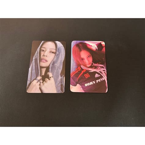 Blackpink Born Pink K4 Jennie 特典 小卡 金珍妮 專輯 蝦皮購物