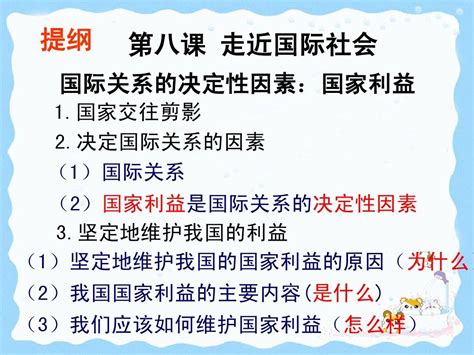 2014 最新 《国际关系的决定性因素：国家利益》上课用word文档在线阅读与下载无忧文档