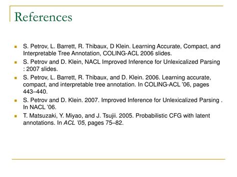 Ppt Learning Accurate Compact And Interpretable Tree Annotation