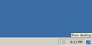 How To Disable Show Desktop Icon At Bottom Right Windows Forums