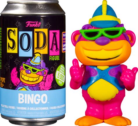 Funko Soda Bingo Blacklight Chase Banana Splits
