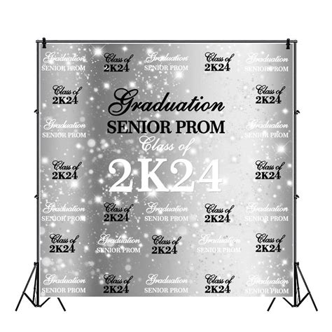 Class Of 2024 Celebration Graduation Celebration Party Backdrop