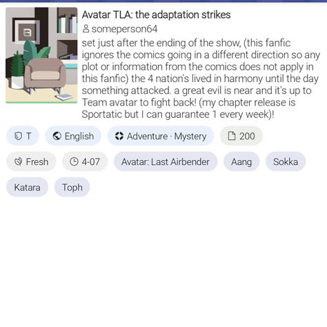 My Fan Fiction Rthelastairbender