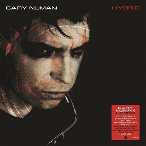 Gary Numan Hybrid 2lp Red Vinyl Demon Music Group