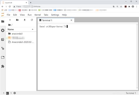远程访问ubuntu服务器上的jupyterlab Jupyter Notebookubuntu怎么查看jupyter Lab版本 Csdn博客