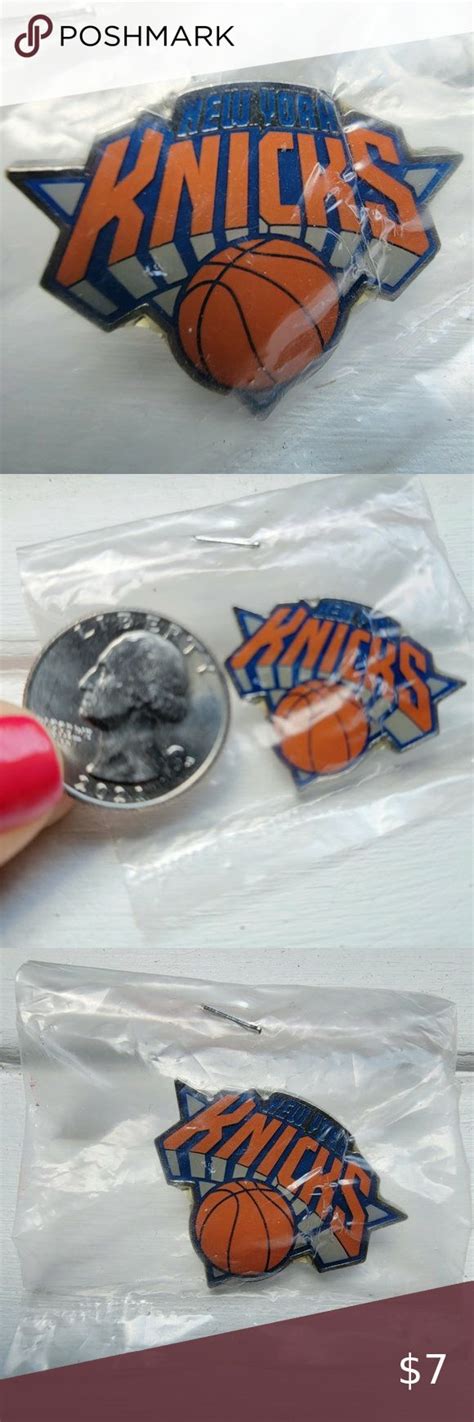 NBA New York KNICKS Logo Pin Basketball Collectors Metal Enamel Butterfly Clasp New York