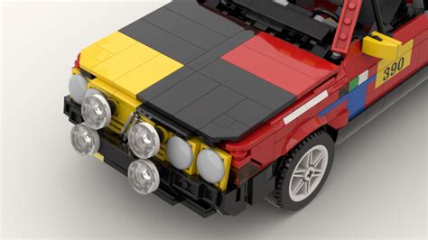 Lego Moc Fiat Ritmo Rally By Aquil8 Rebrickable Build With Lego