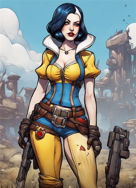 Snow White As A Sexy Borderlands 3 Character By The One Zombie King On
