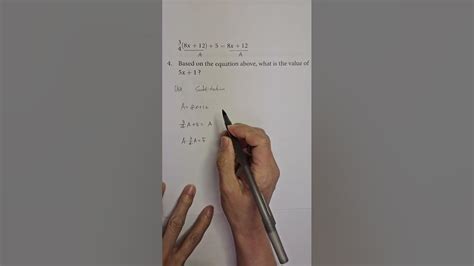 Sat Math Prep Quest 2 4a Maths Satexamprep Satmathprep Youtube