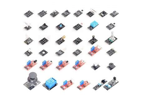 Kit De 37 Sensores Compatibles Con Arduino BricoGeek P24SEN BricoGeek Com