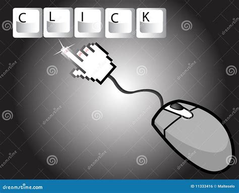 Muose Click Stock Vector Illustration Of Surfing Laptop 11333416