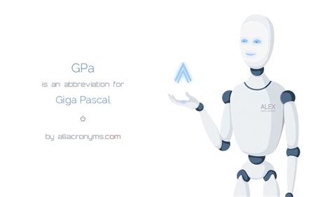 Gpa Giga Pascal Gpa Giga Pascal