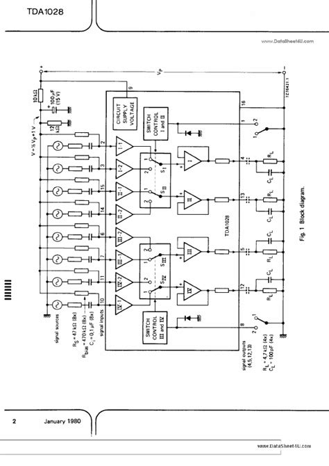 TDA1028 Datasheet PDF (NXP) - Signal Souces Switch