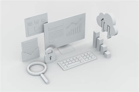 Premium Photo 3d Render Of Search Engine Optimization Design