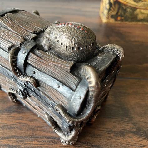 Steampunk Octopus Treasure Chest Trinket Box Trinket Boxes Treasure