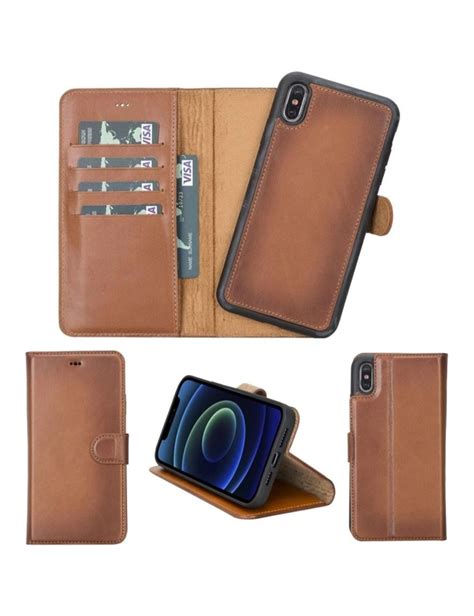 casper iphone xs max leather wallet case autograph