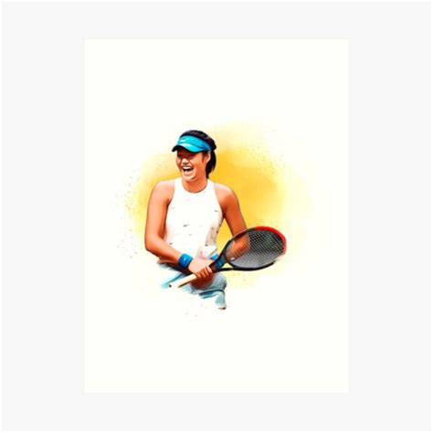 Emma Raducanu British Professional Tennis Player Art Print For Sale