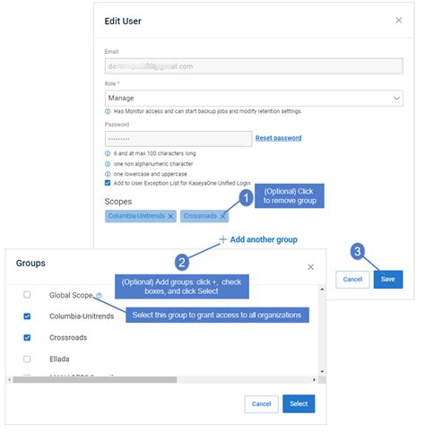 Working With Users And Groups