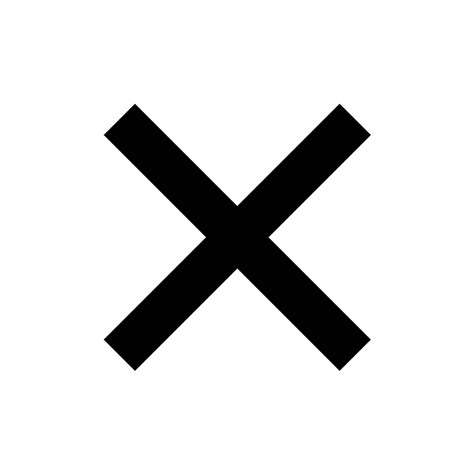 Close Sharp Vector SVG Icon SVG Repo
