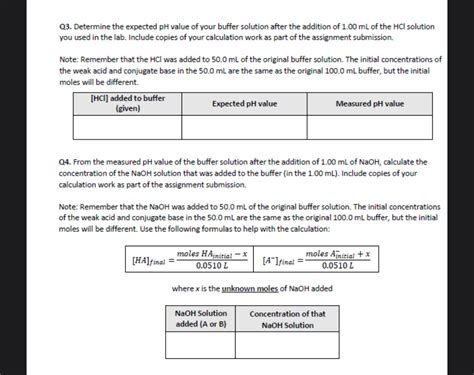 Given Data Date Part B B Buffer SolutionQ3 Chegg Com